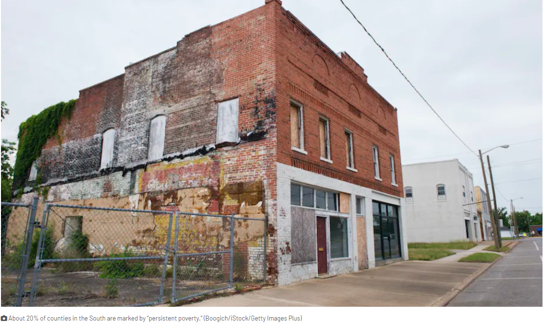 Poor men south of Richmond? Why much of the rural South is in economic ...