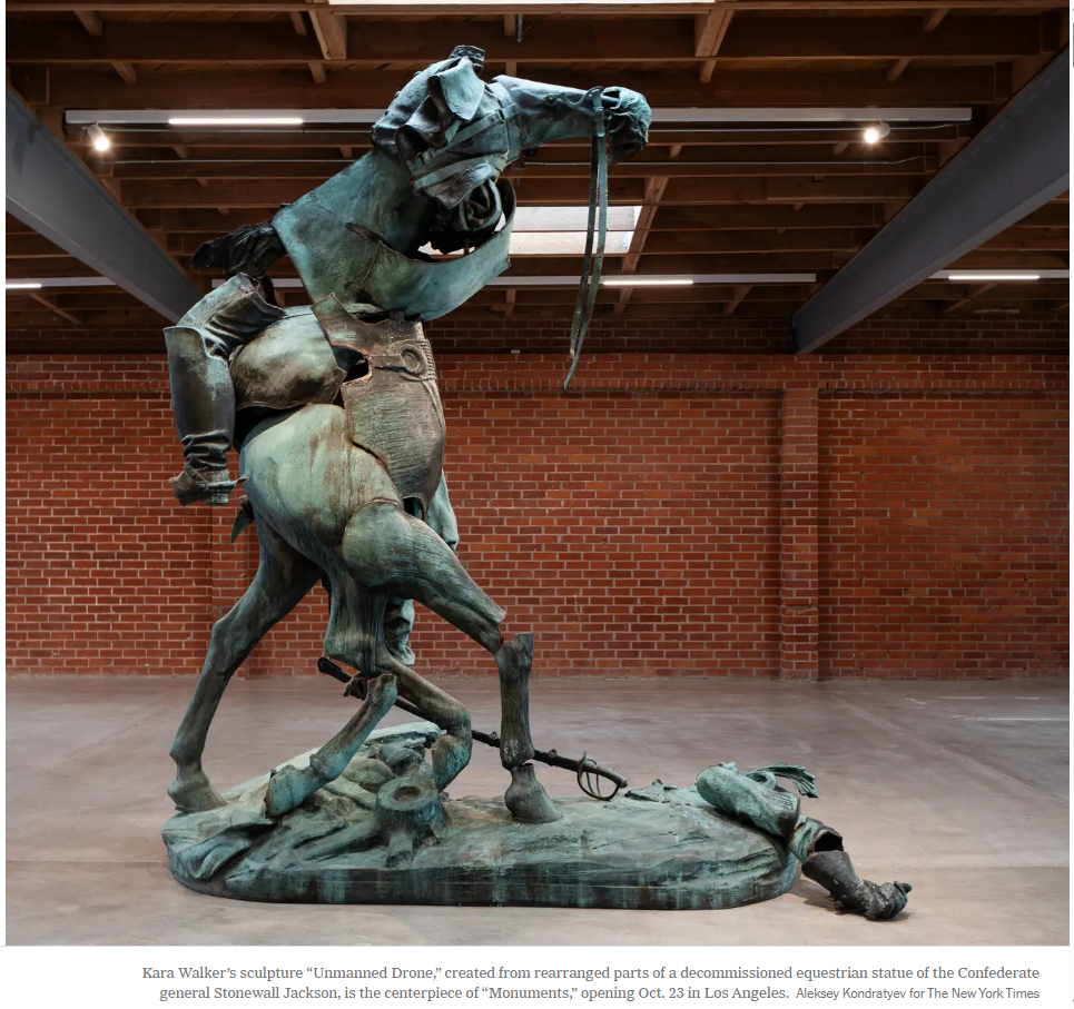 Fallen Confederate Statues Take Center Stage in the Year’s Boldest Show ...